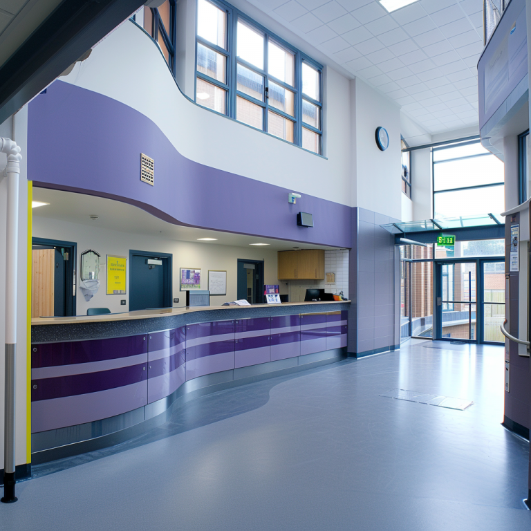 School Reception Refurbishment | CID Studyspace